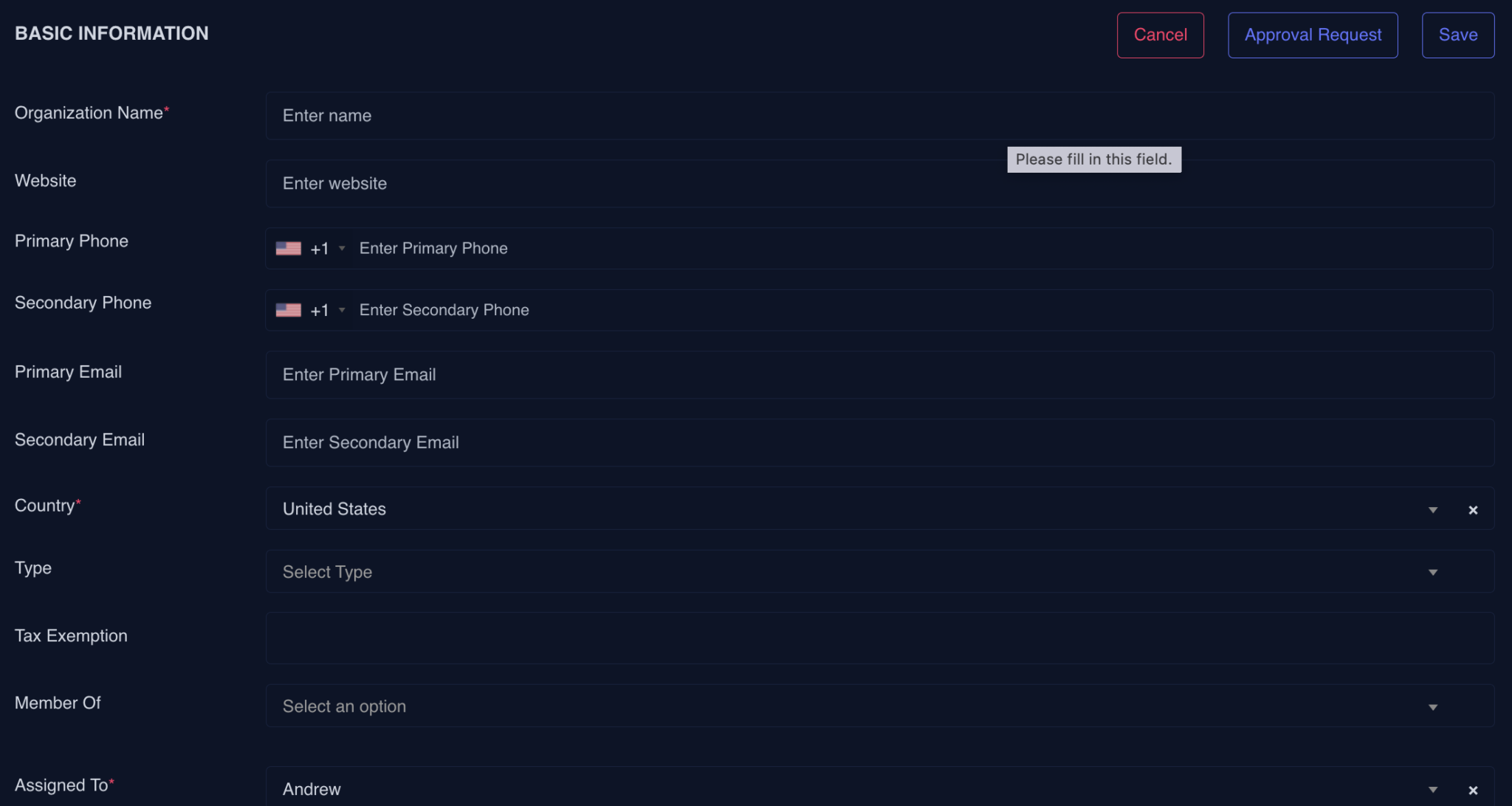 Organizations – WISPGate Documentaion