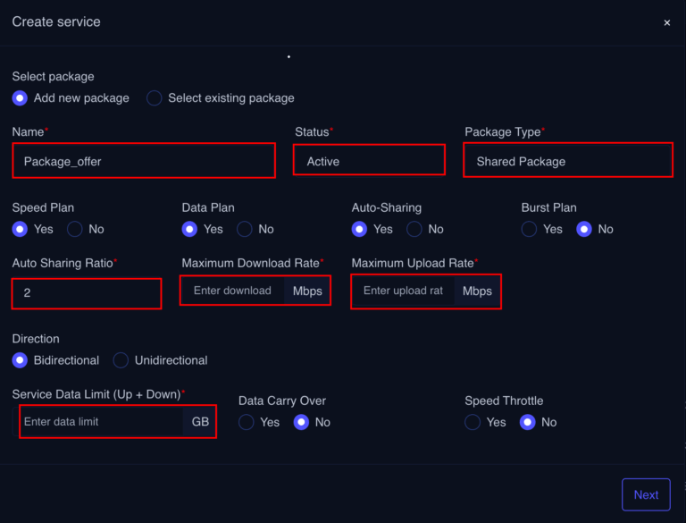Service – WISPGate Documentaion